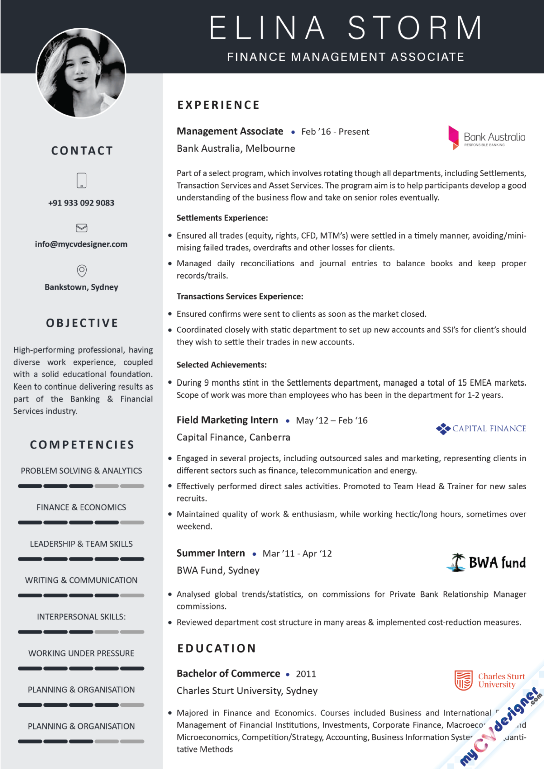 Visual Resume Builder | Best Visual Resume Templates