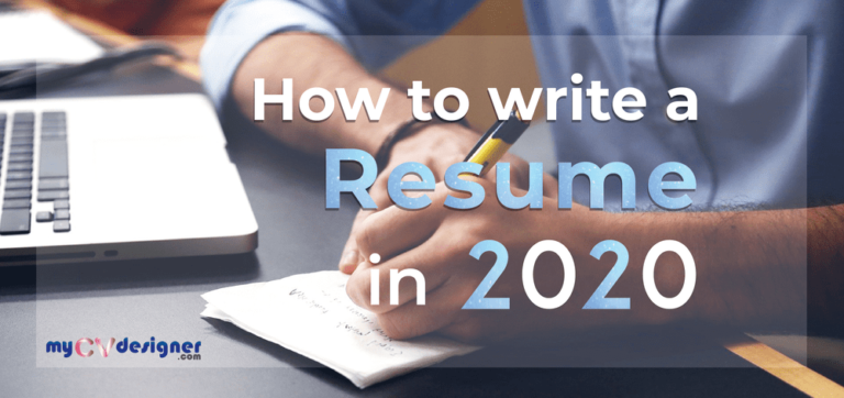 Top 10 Resume Templates in 2020 - My CV Designer