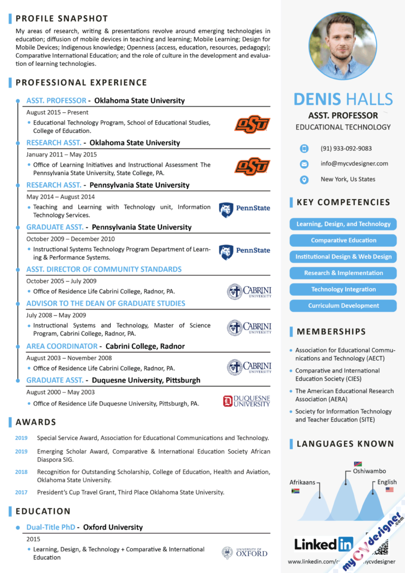 Visual Resume Builder | Best Visual Resume Templates