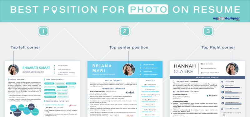 Should I Put My Photo on My Resume? Resume Photo Tips: – My CV Designer